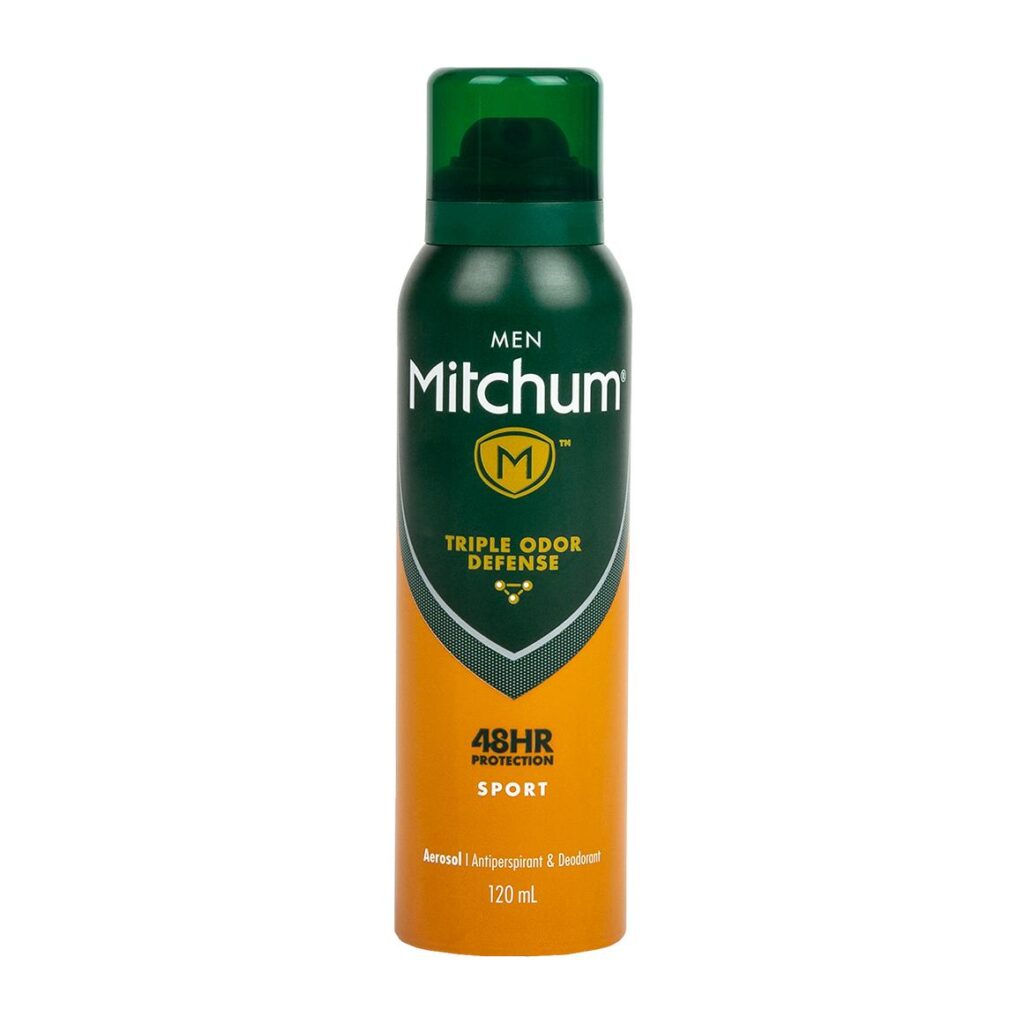 Mitchum Men Triple Odor Defence Deodorant Spray – Sport - Juben Beauty